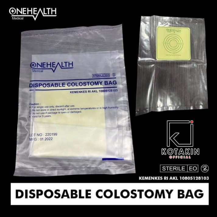 Jual Kantong Kolostomi Onehealth isi 10 Pcs / Colostomy Bag / Kolostomi ...
