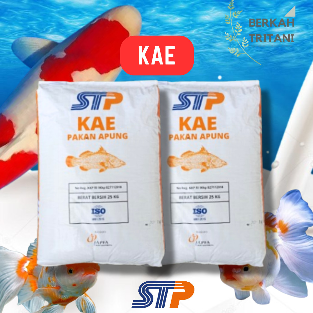 Jual STP KAE 5KG Pakan Ikan Tinggi Protein 52% Ikan Koi | Shopee Indonesia