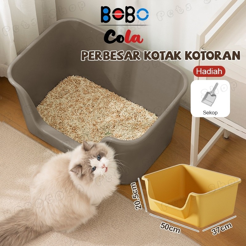 Jual Toilet Kucing Box Pasir Kucing Litter Box Kucing Baskom Pasir ...