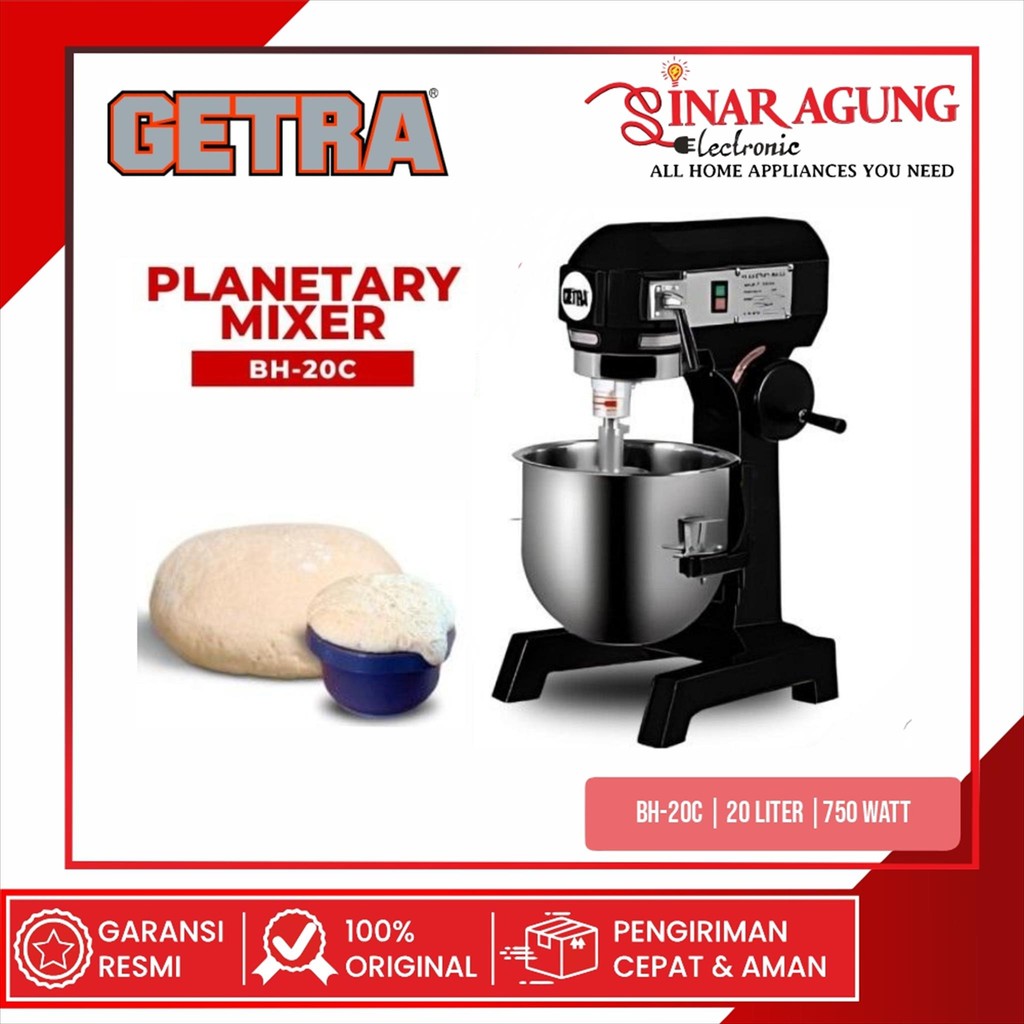 Jual GETRA BH20C PLANETARY MIXER 20 LITER – MIXER ROTI & KUE USAHA ...