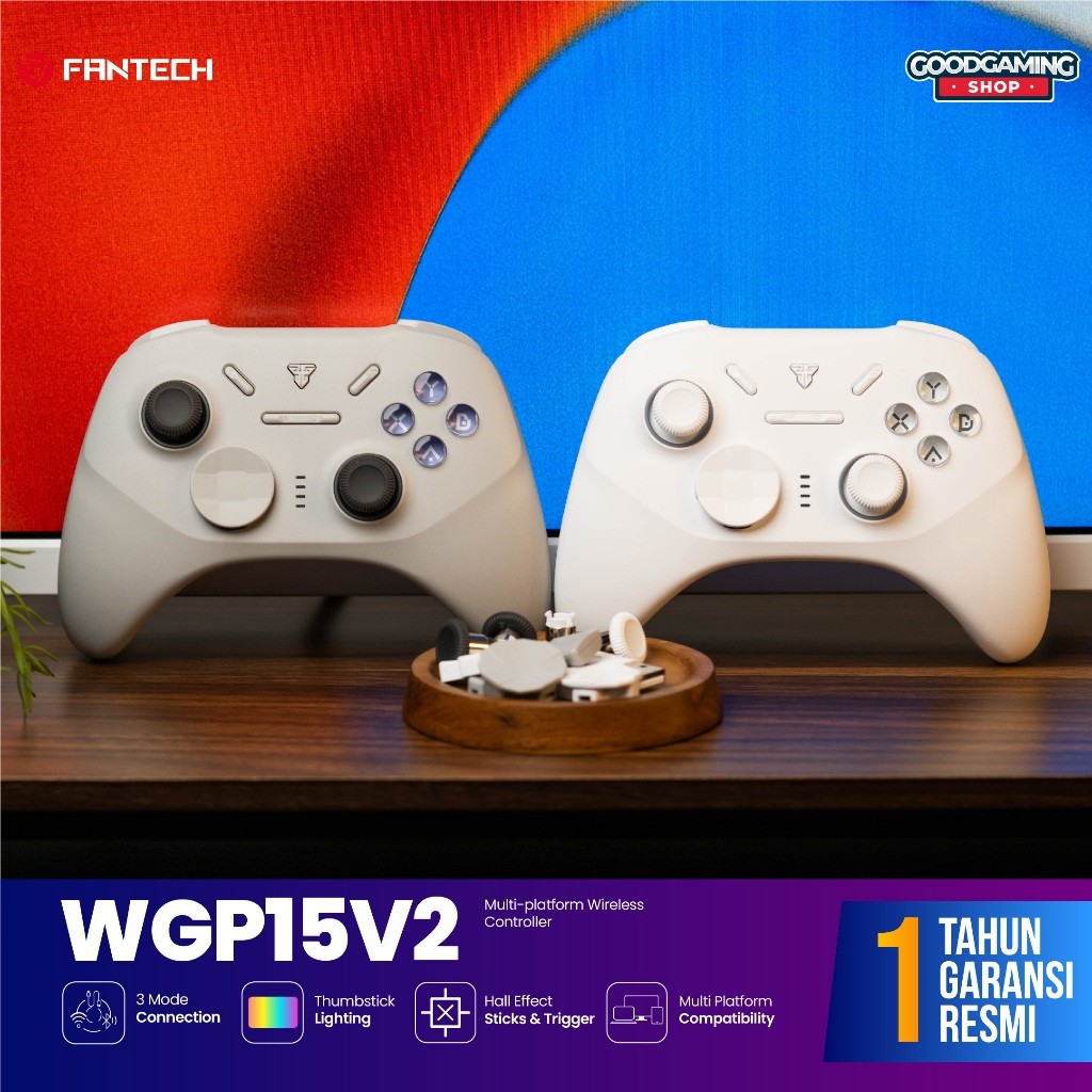 Jual Fantech WGP15V2 / WGP15-V2 / WGP-15-V2 EOS PRO II Gamepad HALL ...