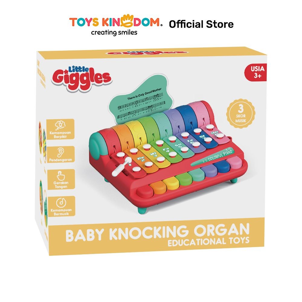 Jual Toys Kingdom Little Giggles Baby Playing The Piano Random Toys ...