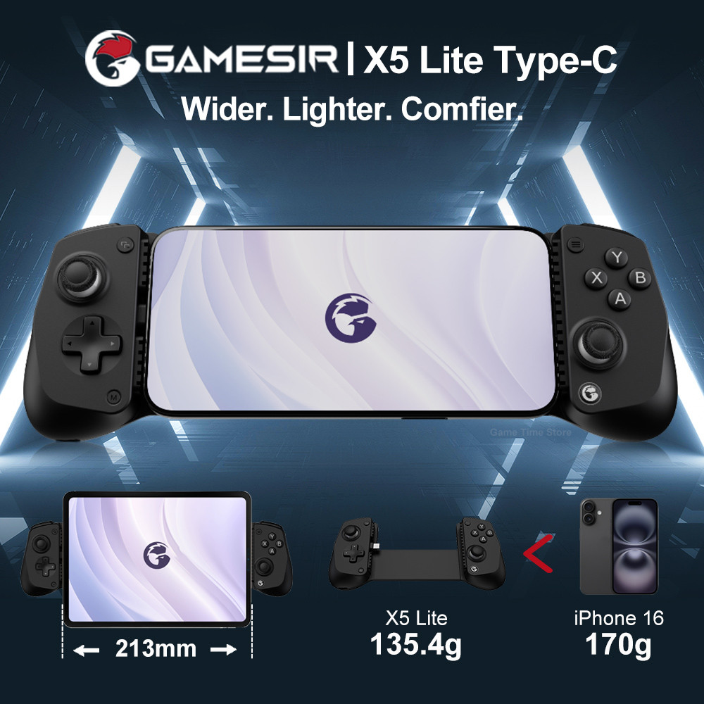 Jual GameSir X5 Lite Type-C Android Ios Mobile Gaming Controller Mando ...