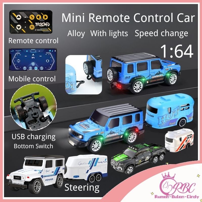 Jual [Upgrade mobile phone control] Mini Alloy Remote Control Off-road ...