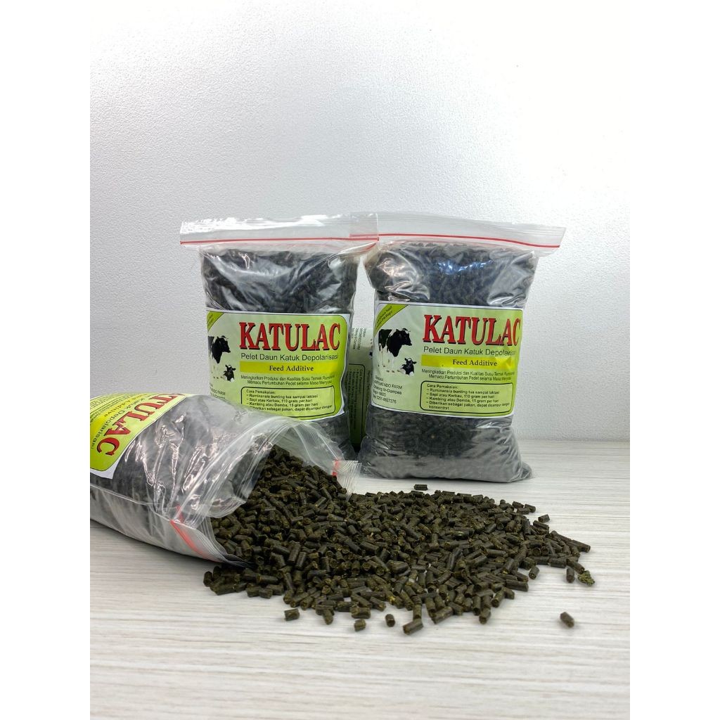 Jual Konsentrat Penyubur Sapi Perah Katulac Pelet Daun Katuk ...