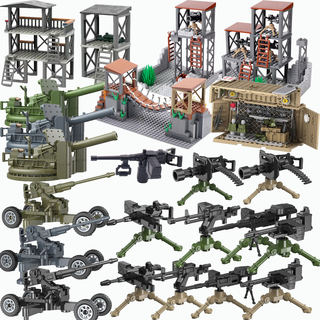 Jual MOC Military Army Soldiers World War 2 Building Blocks ...