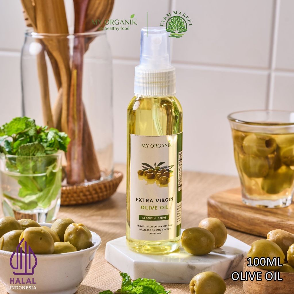 Jual My Organik Minyak Zaitun Murni 100ml Untuk Masak Kemasan Spray ...