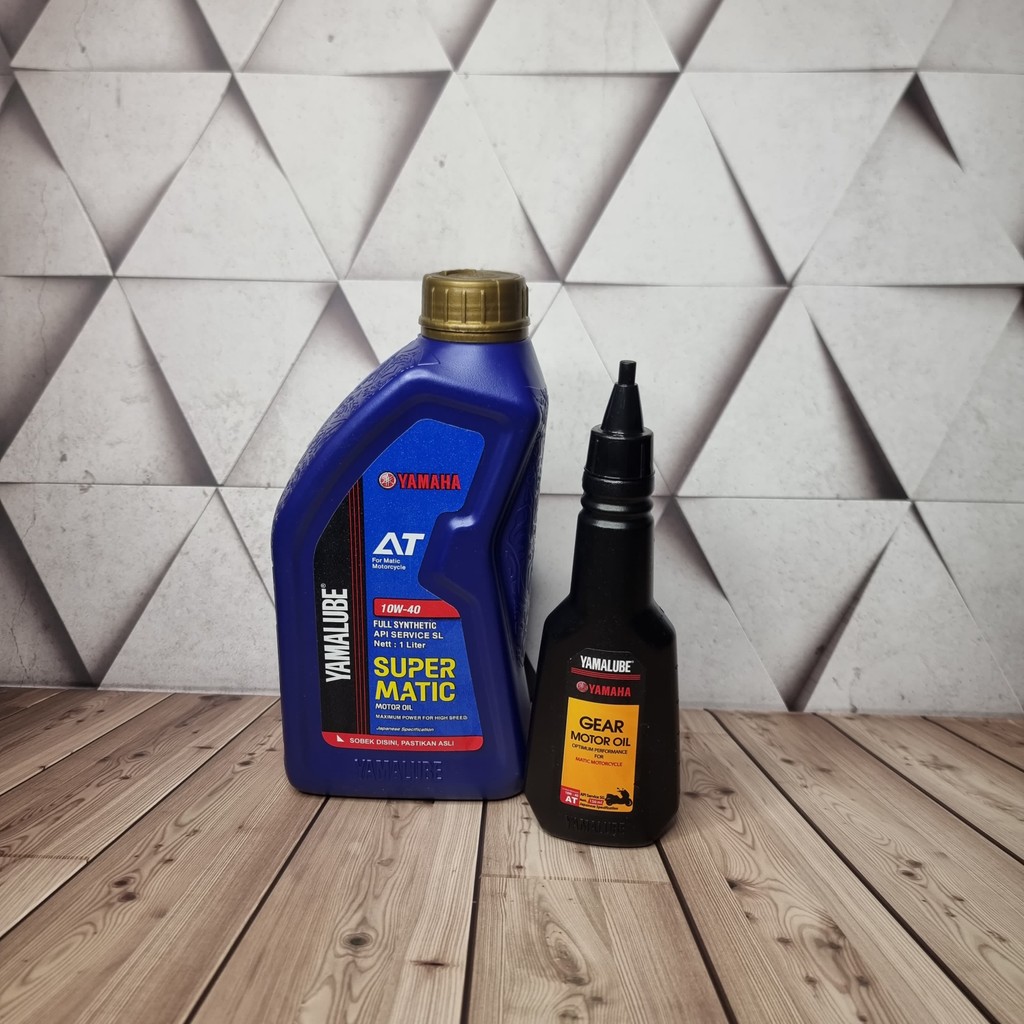Jual Oli Super Matic + Oli Gardan yamalube Gear 150ml Aerox N Max Aerox ...