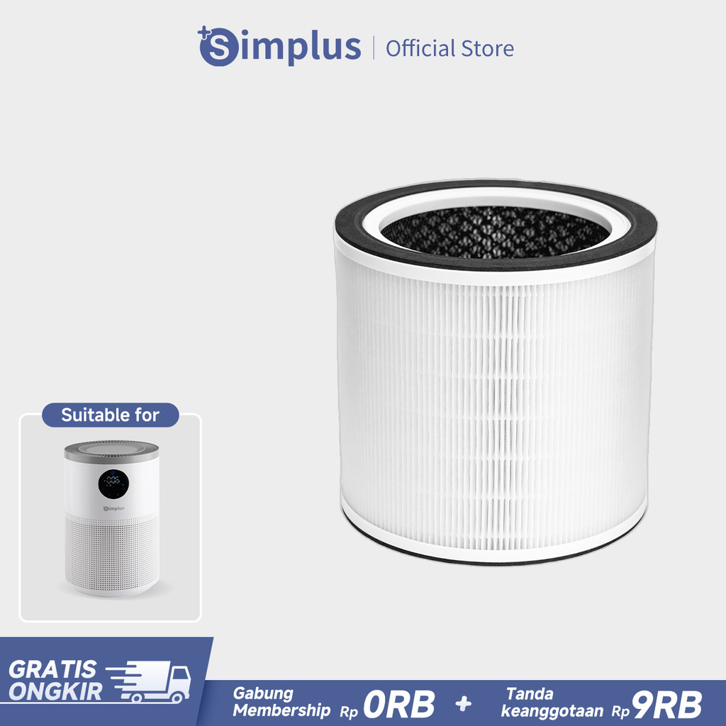 Jual Simplus Air Purifier Filter HEPA H11 dengan 3 Lapisan Filtrasi ...