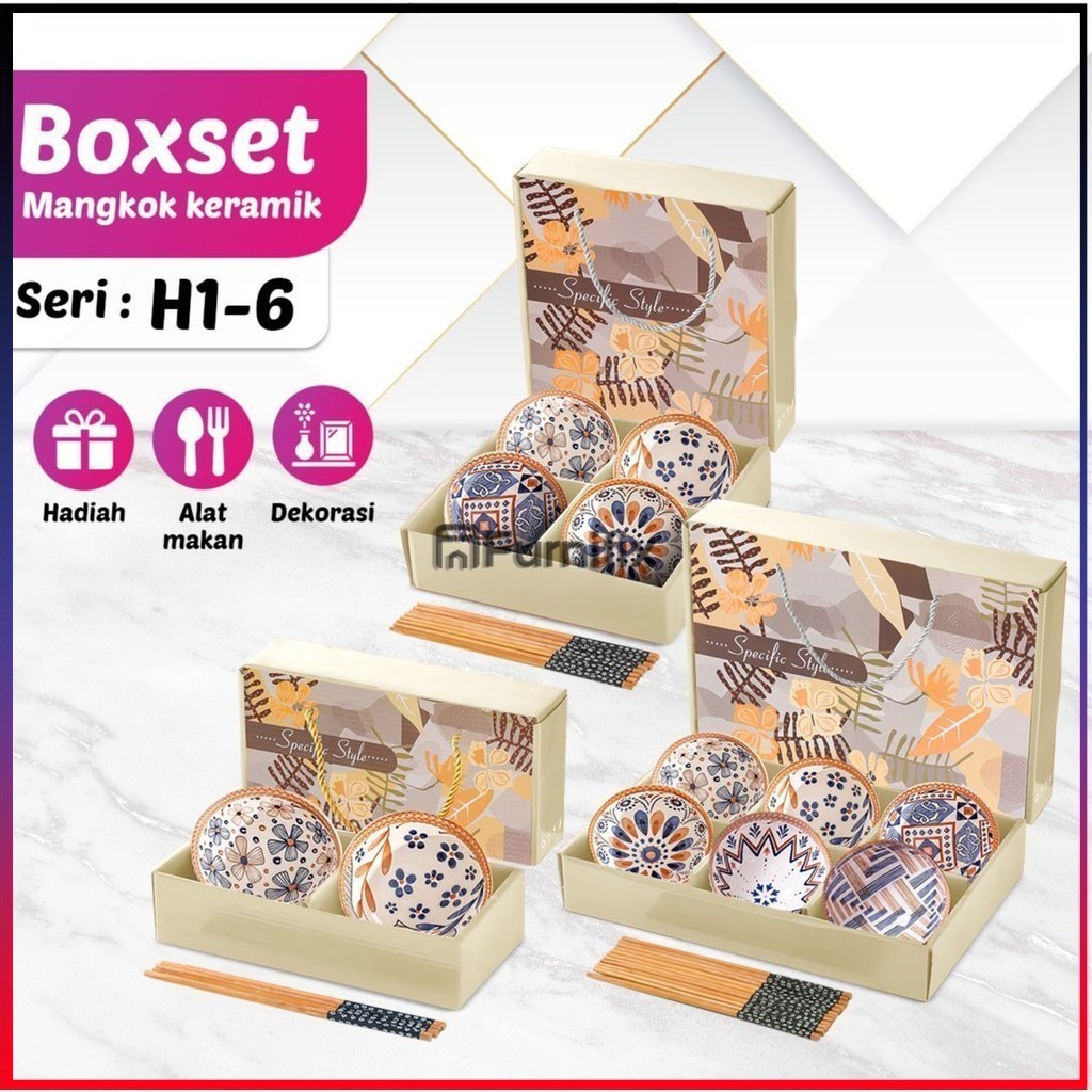 Jual JUAL !! Hampers Gift Set Keramik Parcel Mangkok Keramik Janpannes ...