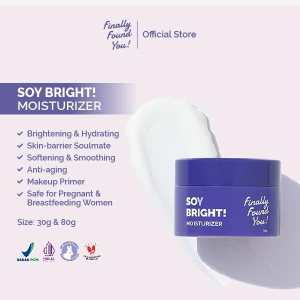 Jual AB - Finally Found You! Soy Bright! Moisturizer 2in1 Primer Makeup ...