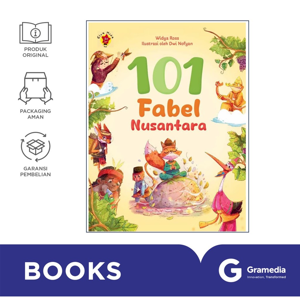 Jual 101 Fabel Nusantara ( Widya Ross ) | Shopee Indonesia