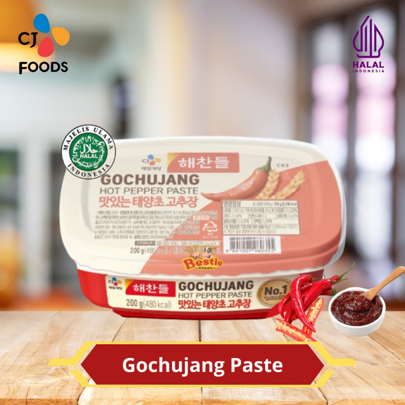 Jual Haechandle Saus Gochujang Halal - Pasta Cabai Korea 200g - 500g ...
