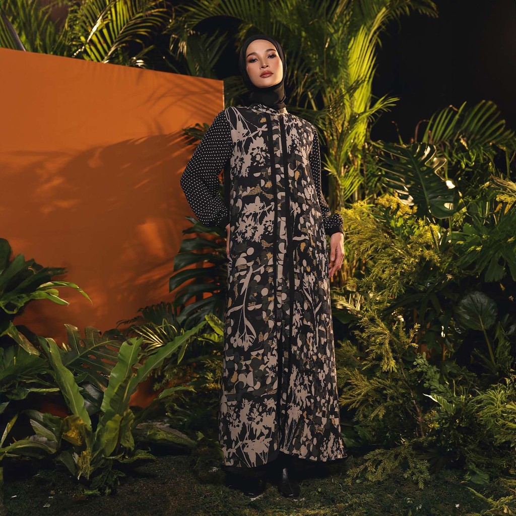 Jual Kaiya Dress Tropic Night ZS I Gaun Wanita | Shopee Indonesia