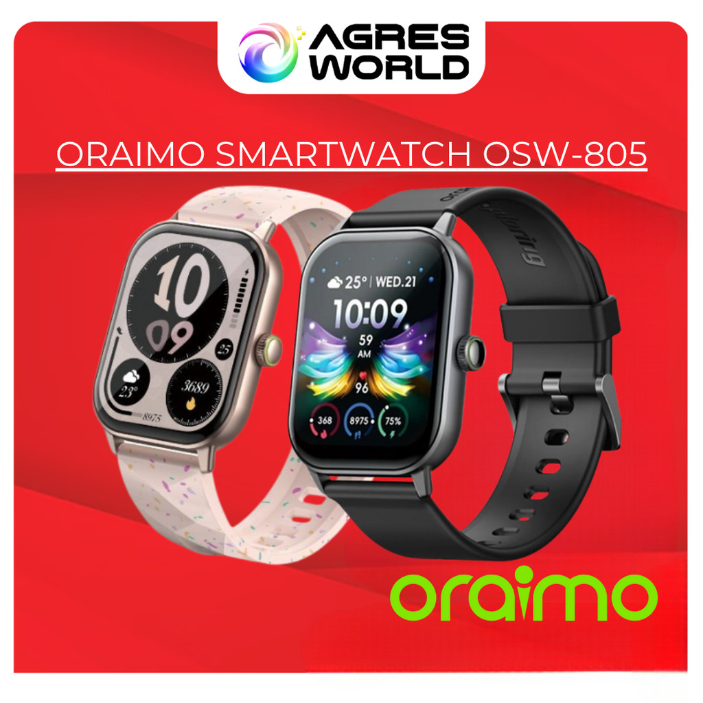 Jual ORAIMO Smartwatch Watch 5 OSW 805 Original Resmi Official Store ...