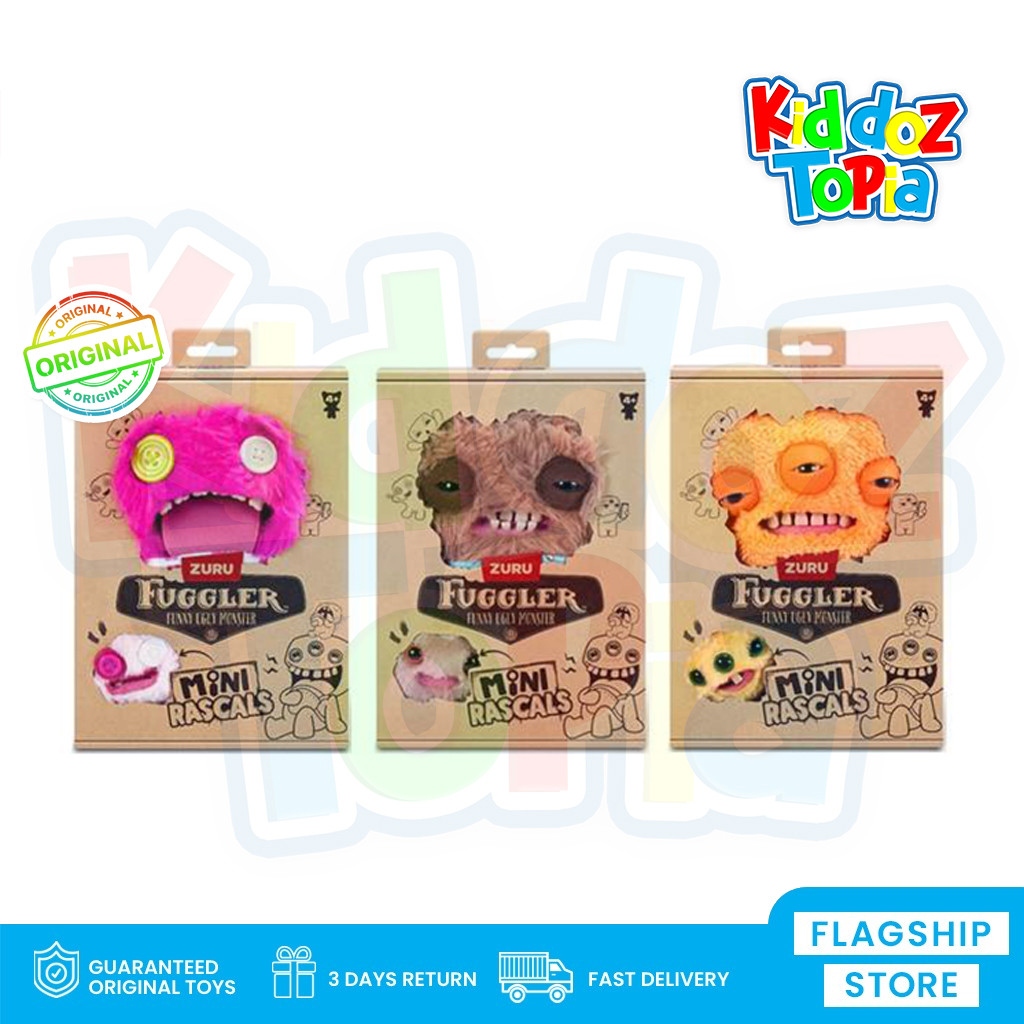 Jual Fuggler S1 Mini Rascals Plush BONEKA 9” Asst 15732 GLC | Shopee ...