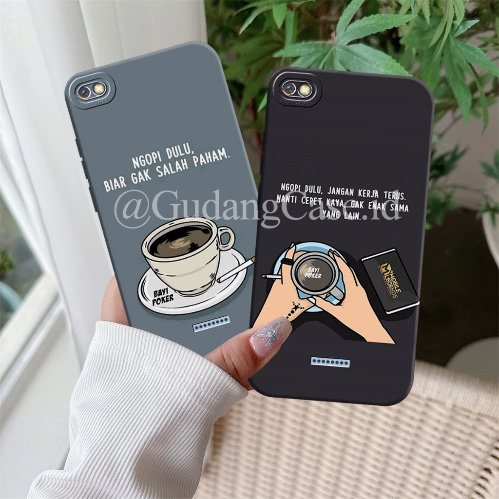 Jual Sillikon Hp Redmi 6A 6 5A 4A Note 6 5 Pro 5A 5A Prime Motif Kopi ...