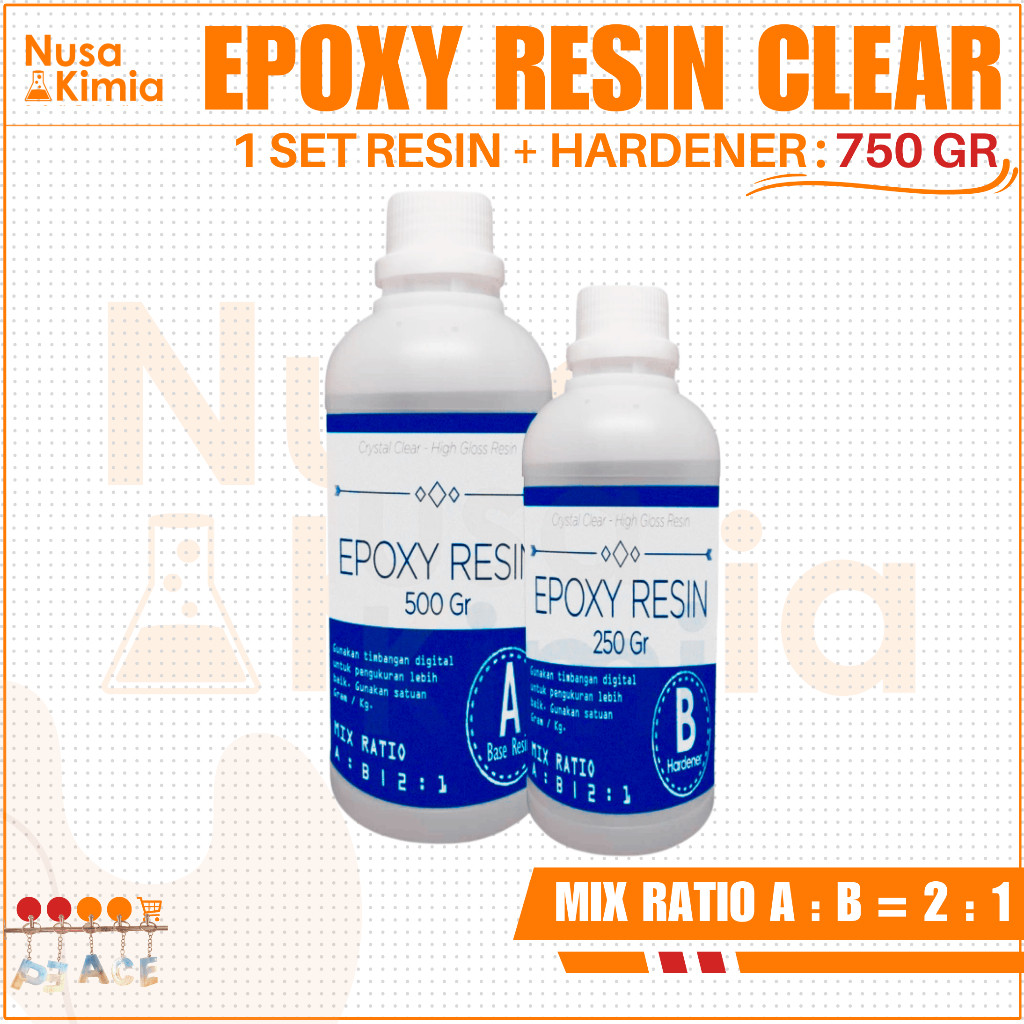 Jual Epoxy Resin Bening 750 Gram | Shopee Indonesia