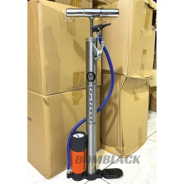 Jual Pompa Sepeda dan Motor Mobil Bola Ban Roda Model Tabung Meter ...