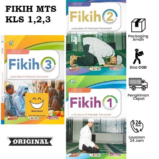 Jual Buku Fikih SMP/MTS / Fikih Kelas 7 8 9 SMP/MTS / Aqila / Kurikulum Merdeka | Shopee Indonesia