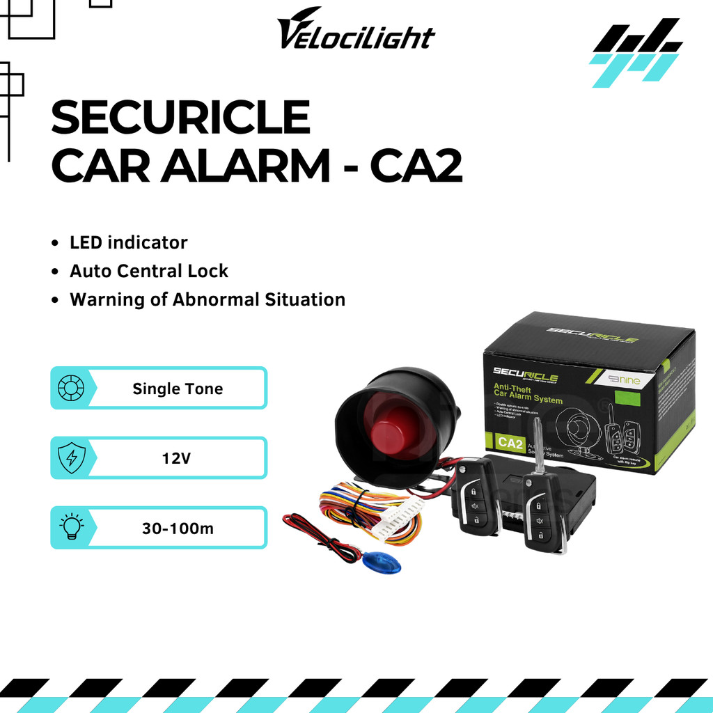 Jual Kunci Alarm Mobil Premium Universal Lipat Toyota Honda Alarm ...