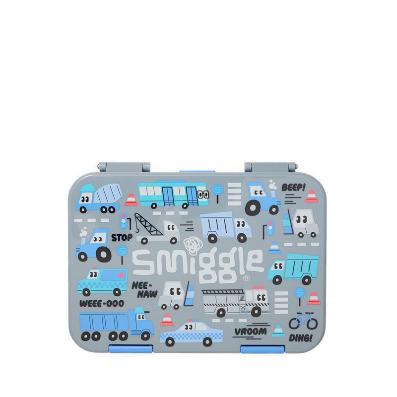 Jual Smiggle Lunch Box Bento Med Happy Ready - IGL456962GRY | Shopee ...
