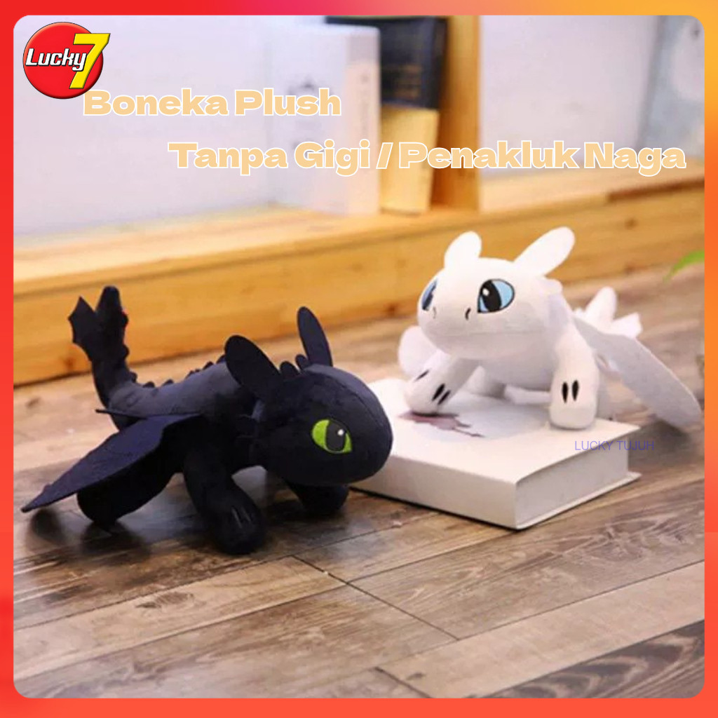 Jual COD/LuckyTujuh/Boneka Liontin Toothless/Liontin Atap How To Train ...