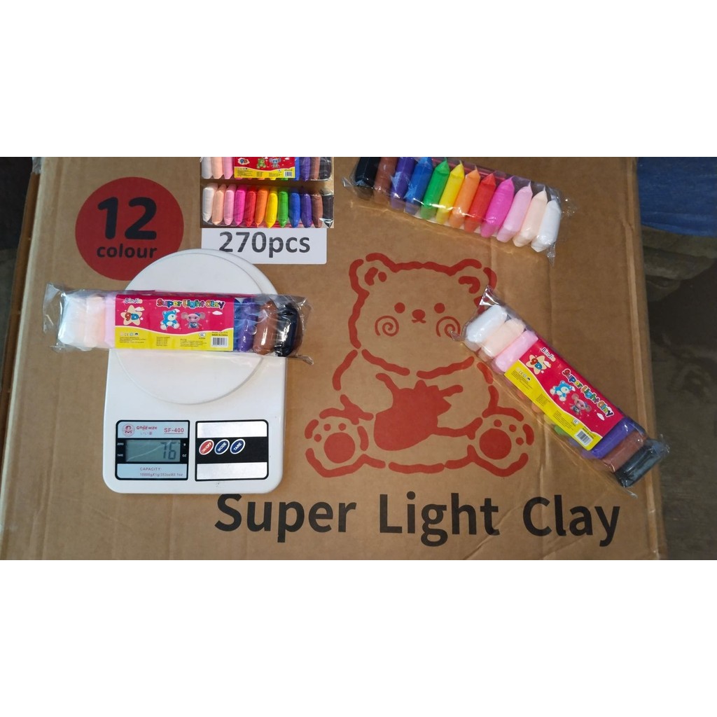 Jual 5 PACK Clay Mainan Anak isi 60pcs / Mainan Edukasi Lilin anak ...