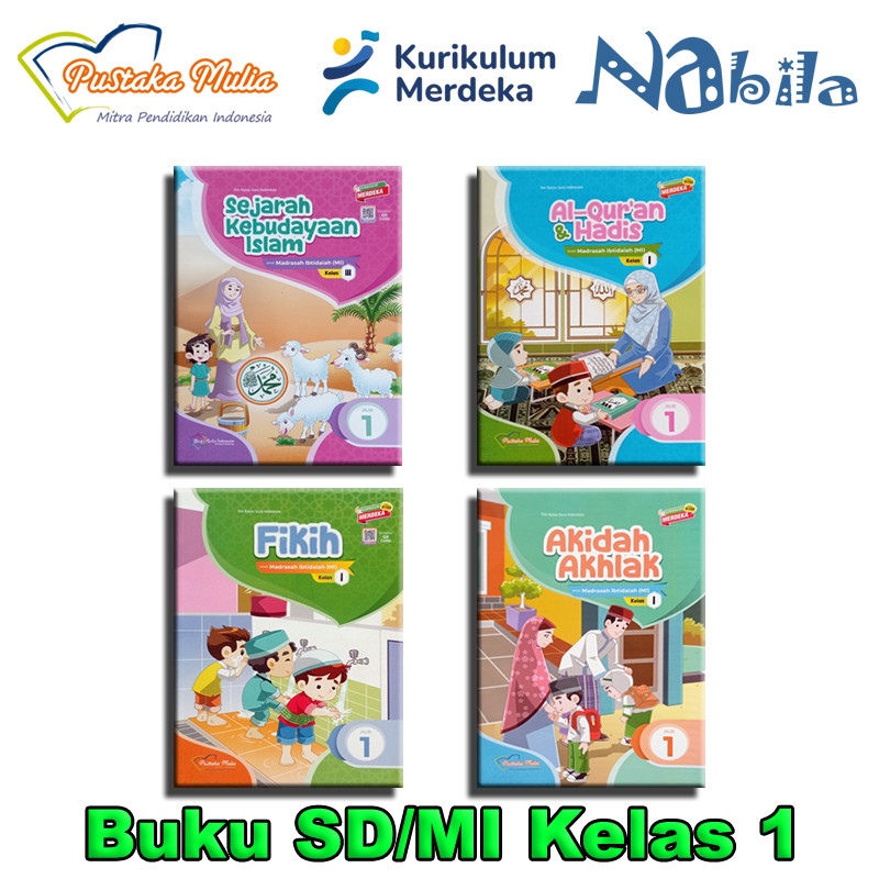 Jual Penerbit Pustaka Mulia Buku Paket Kelas 1 SD/MI Kurikulum Merdeka | Shopee Indonesia
