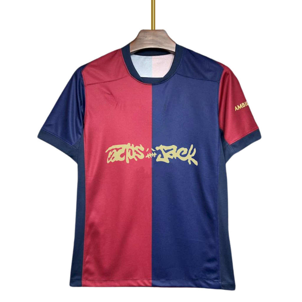 Jual jersey barca X travis home kit 2024 | Shopee Indonesia
