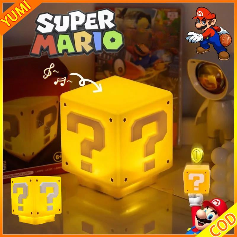 Jual Super Mario Terdengar Lampu / Malam Yang Super Mario Lampu / Meja ...