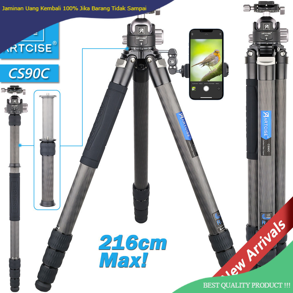 Jual Ultra Compact Big Tripod Nomopod Profesional Heavy Duty Carbon ...