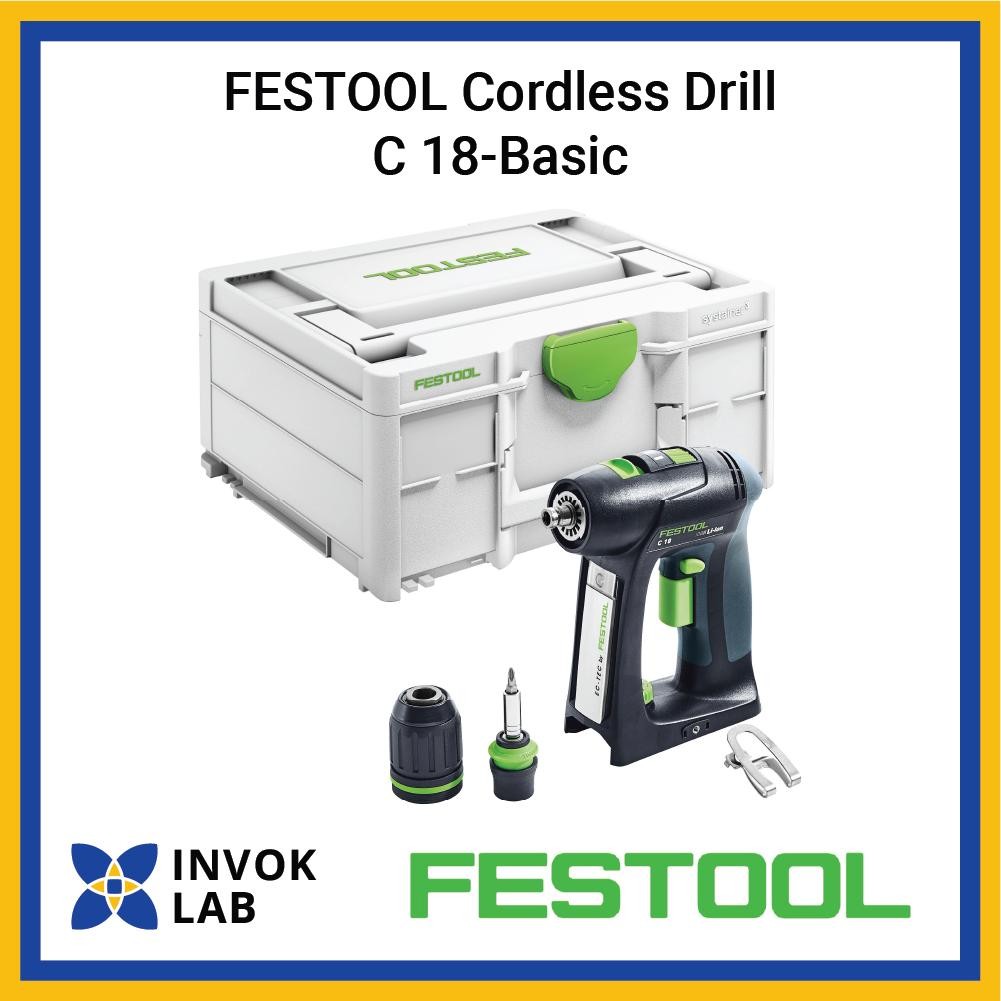 Jual FESTOOL Cordless Drill C 18-Basic | Shopee Indonesia