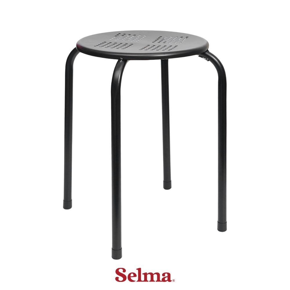 Jual Selma Ollie Bangku - Hitam Multipurpose Stool Bangku Makan Cafe ...