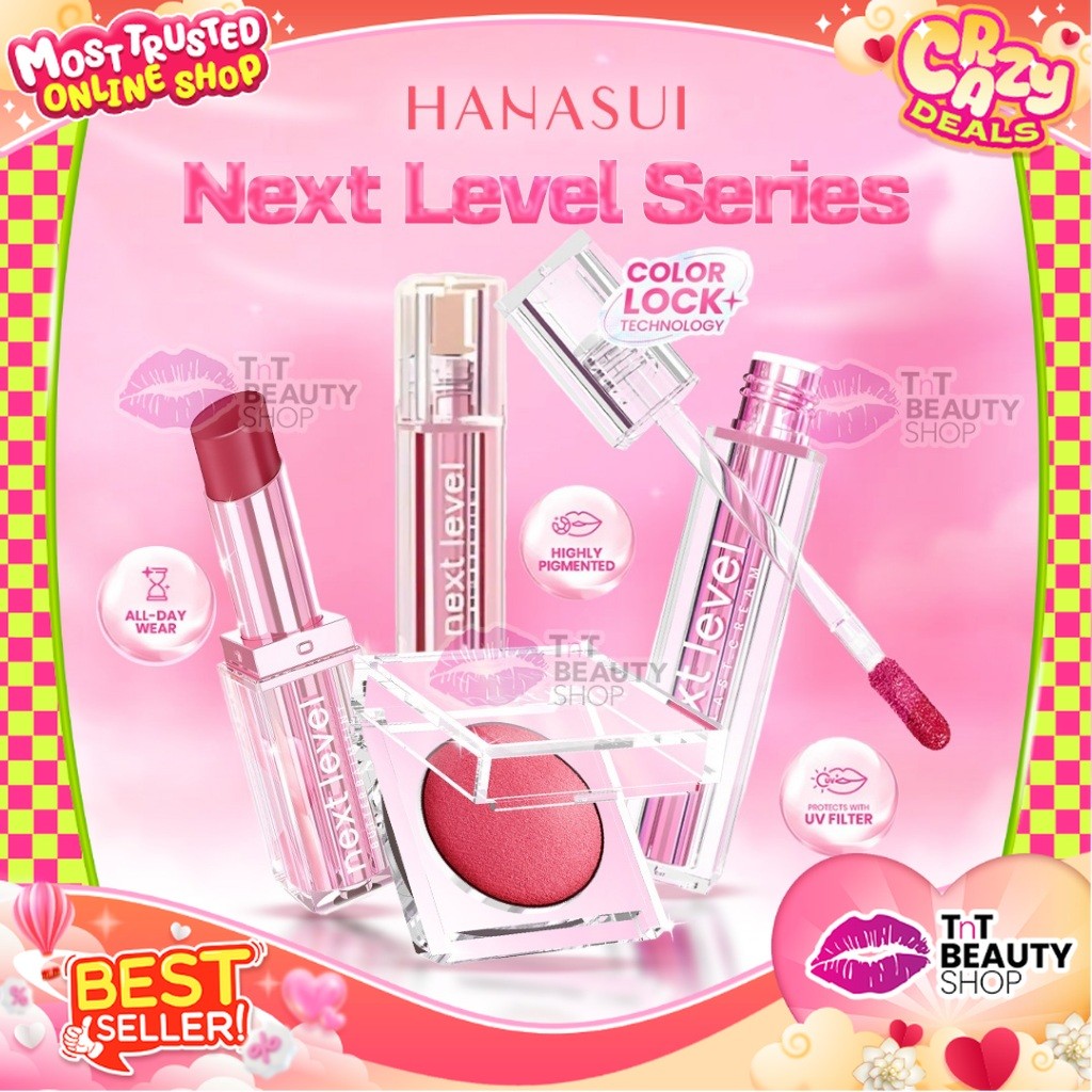 Jual Hanasui Next Level Series Hanasui Next Level Blurry Tint Liplast ...