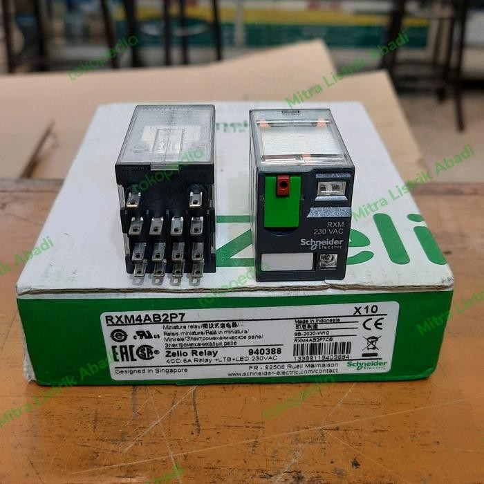 Jual Zelio Relay RXM4AB2P7 230v Schneider | Shopee Indonesia