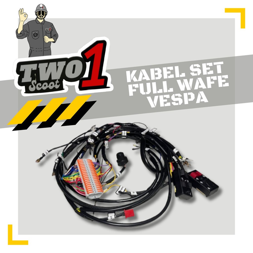 Jual Kabel body Fullwave vespa exclusive/excel | Shopee Indonesia