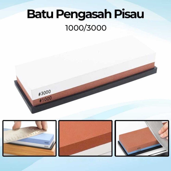Jual Batu Pengasah Pisau Whetstone Knife Sharpener | Shopee Indonesia
