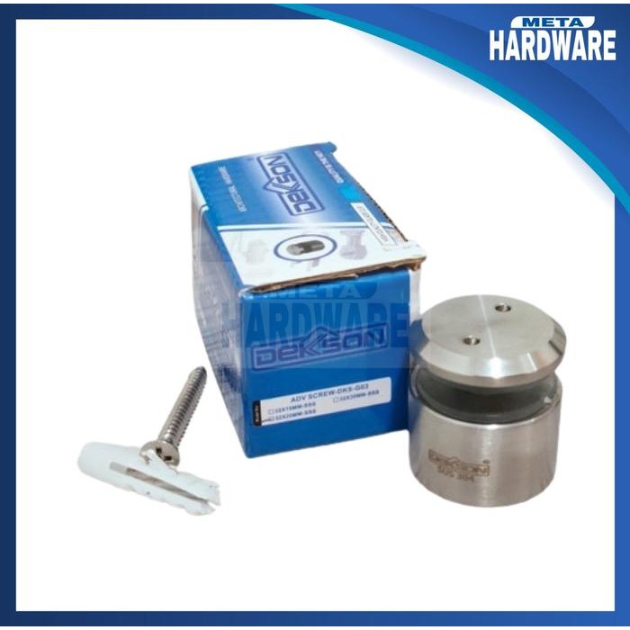 Jual Baut Pin Railing Kaca Ke Tembok Pin Kaca Padat Dekkson G03 32x20 ...