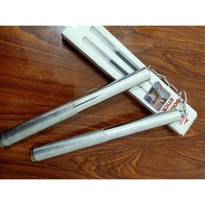 Jual Double stik model besi doubel stik besi sambung Nunchaku besi ...