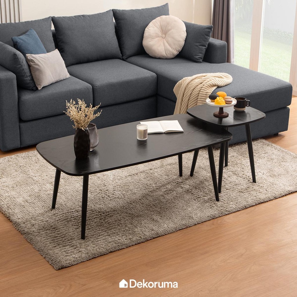Jual Dekoruma HIJI Meja Tamu 2in1 / Meja Kopi dan Side Table | Shopee ...