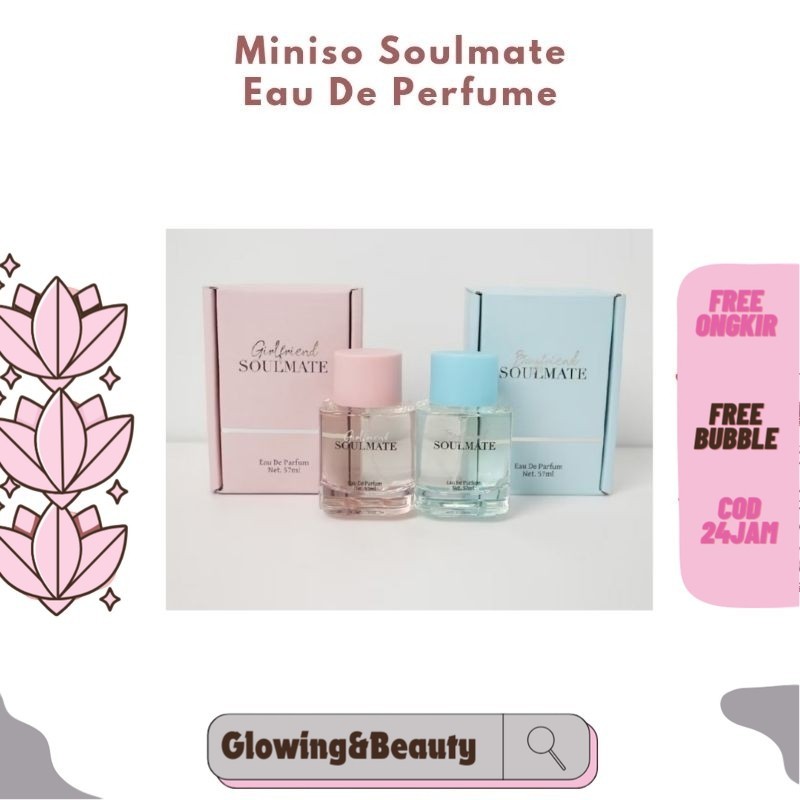 Jual MINISO EAU DE PERFUME SOULMATE 57ML | Shopee Indonesia