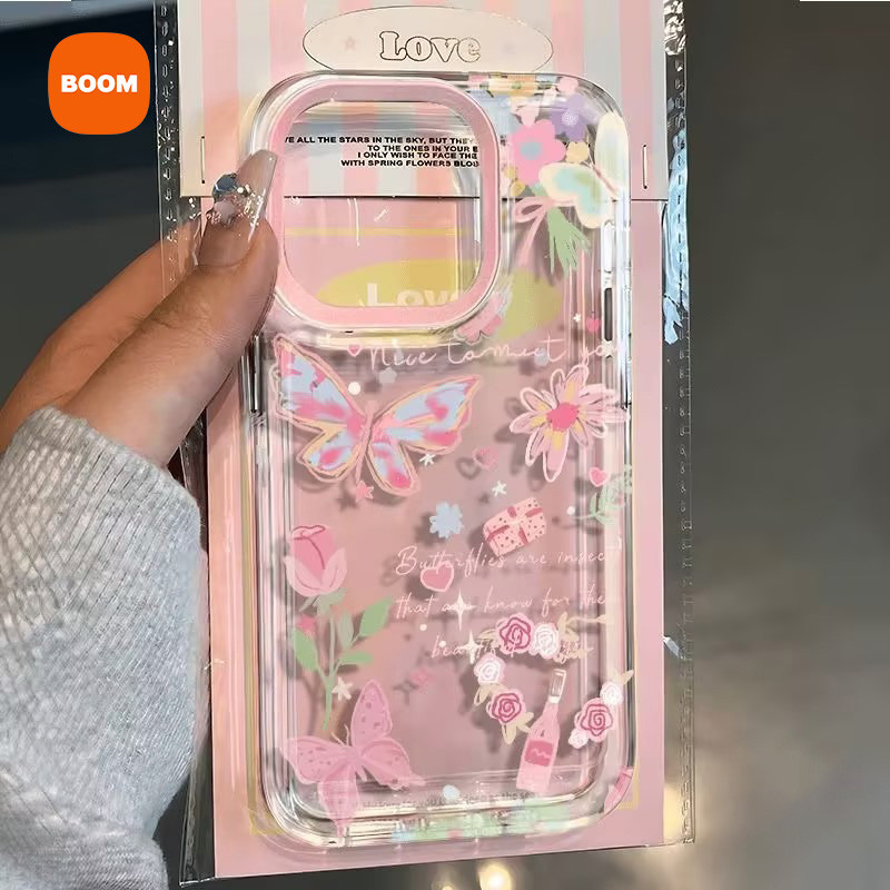 Jual BOOM STORE CASE TPU Space Clear Case for iPhone 7 8 6 6S Plus 11 ...