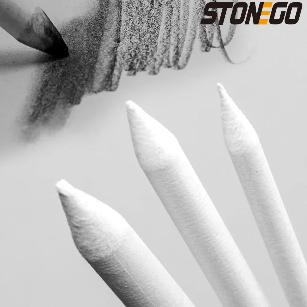 Jual STONEGO 6PCS Sketch Drawing Pen Art White Drawing Pen Tool for ...