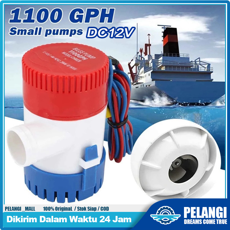 Jual Pompa Air Celup Bilge Pump 1100GPH CH8028 DC 12V 24V Submersible ...