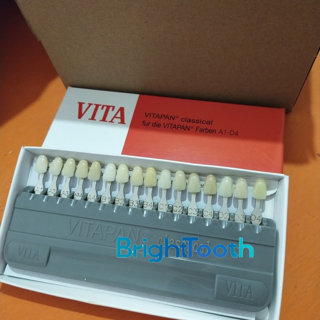 Jual Dental Shade Guide VITA / classical vitapan / acuan panduan warna ...