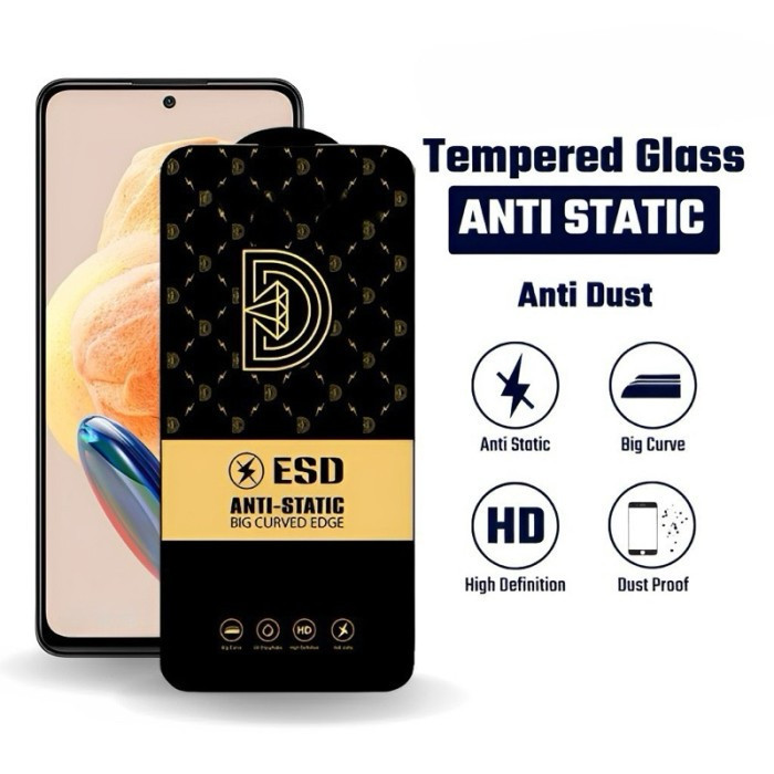 Jual Tempered Glass ESD Anti Static Premium Bahan Tebal 0.4mm SAMSUNG GALAXY M10 / M10S / M11 ...