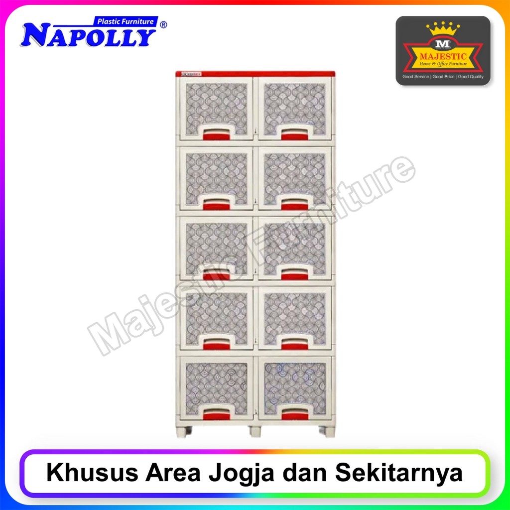 Jual Lemari Plastik Napolly LOCKER BOX 2510 WIFI (Jogja) | Shopee Indonesia