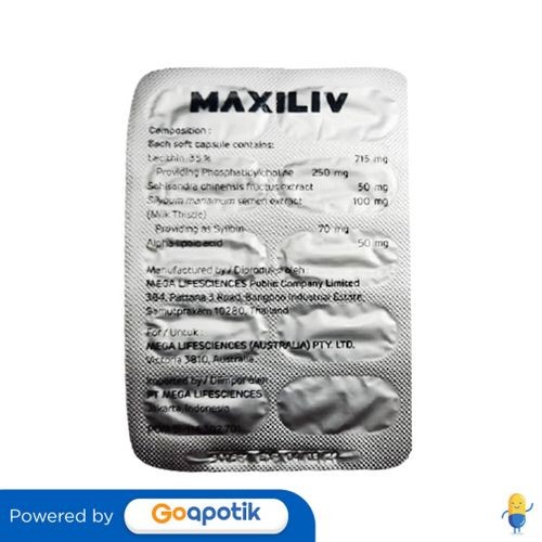 Jual Maxiliv Strip Isi 10 Kapsul | Shopee Indonesia