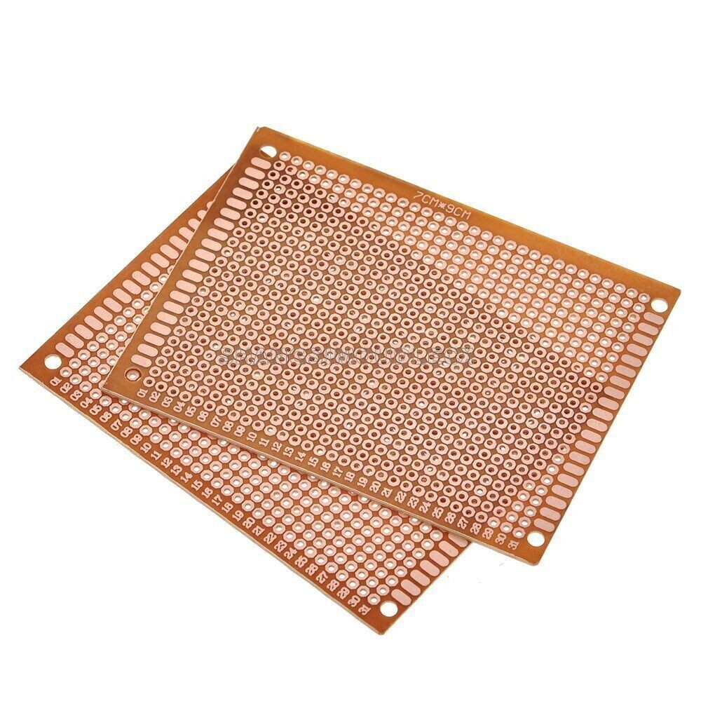 Jual PCB Lubang Single Layer 7X9 7x9cm Prototype Breadboard Dot Matrix ...